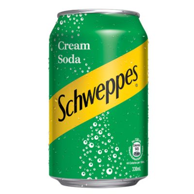 Schweppes Cream Soda 330ml CAN 24P | Swire Coca-Cola eShop